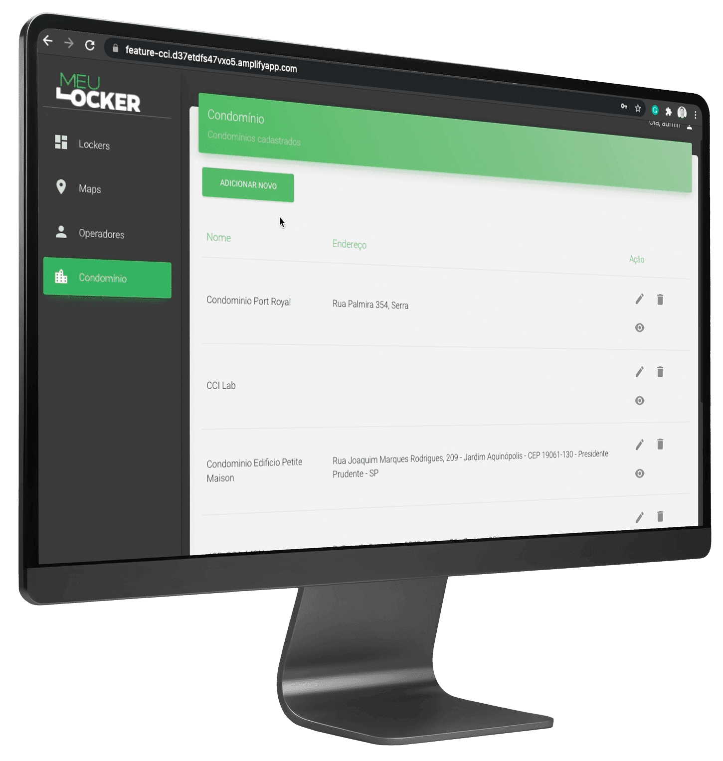 Guarda Volumes - Meu Locker - Feito para todos, reservado para você